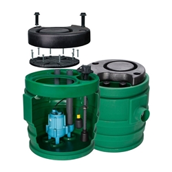 eSupply Depot - Little Giant 509815 Pit+Plus Grinder System, 1 HP, 115 ...